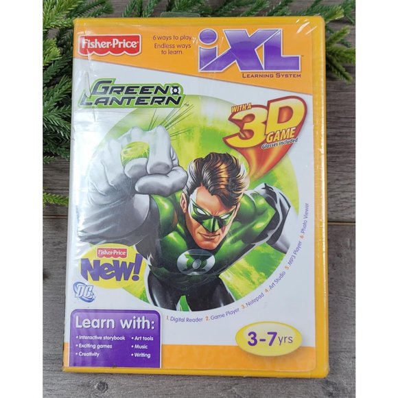 Fisher-Price | Toys | Fisher Price Ixl Green Lantern With 3d Game Nwt ...
